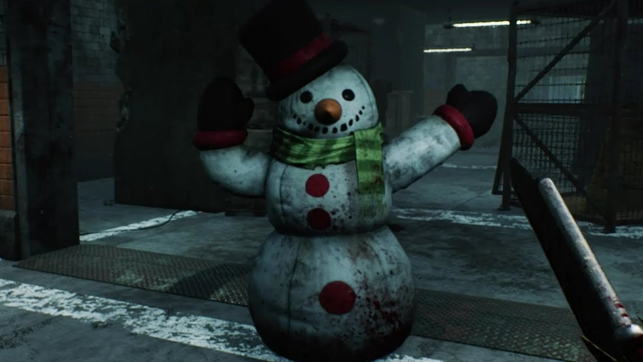 Dead By Daylight Snowman Winter Event - high five bro before hooks ...