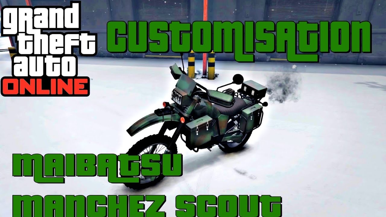 GTA 5 ONLINE PS4 CUSTOMISATION DE LA MAIBATSU MANCHEZ SCOUT ! LE PRO A ...