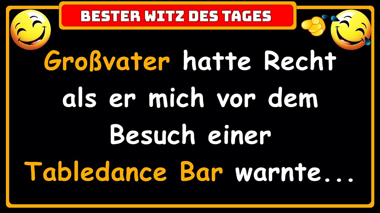 🤣 BESTER WITZ DES TAGES! - In der Tabledance Bar | Täglich Witzige ...