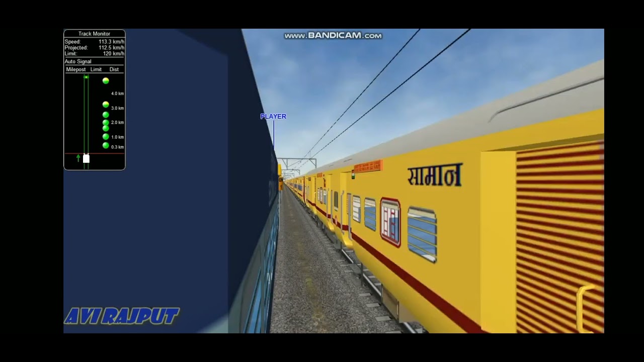 msts train simulator - YouTube