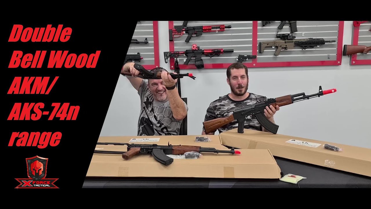 Double Bell AKM/AKS-74N range unboxing by X-Force Tactical - YouTube