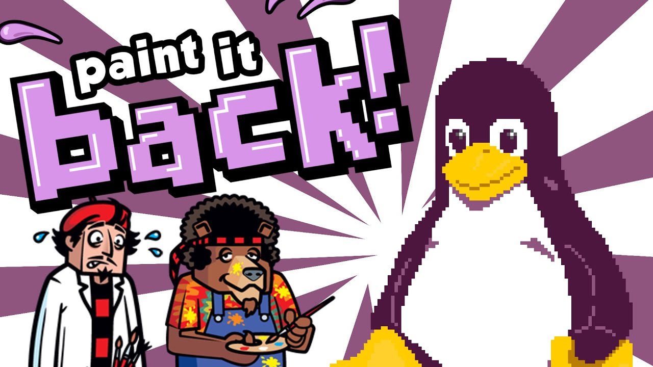 Paint It Back | The Linux Gamer Review - YouTube