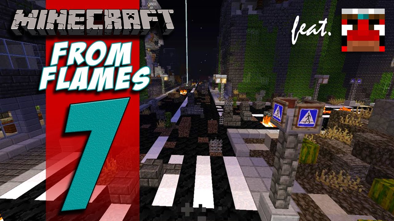 Minecraft From Flames - EP07 - Pig Danger! - YouTube