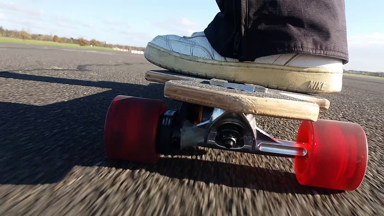 Elektro Skateboard selber bauen | E- Skateboard Testfahrt | E-Longboard ...