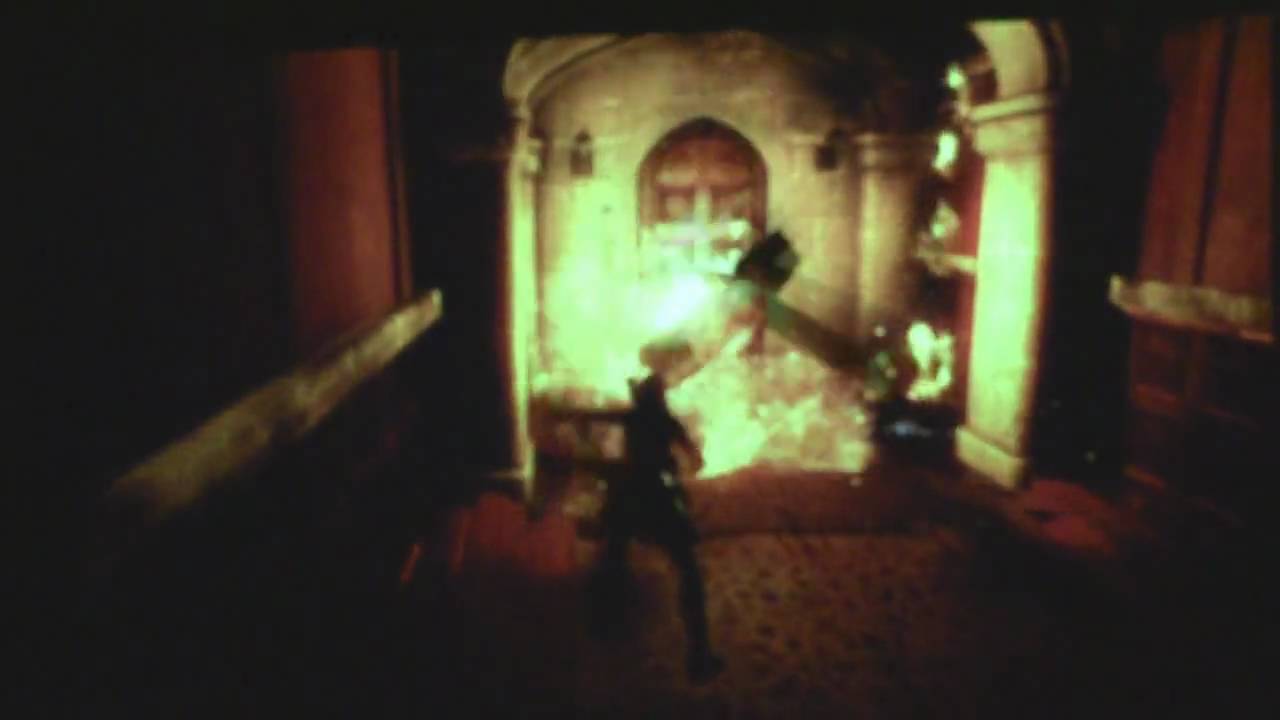 Escaping a burning building (from Tomb Raider Underworld) - YouTube