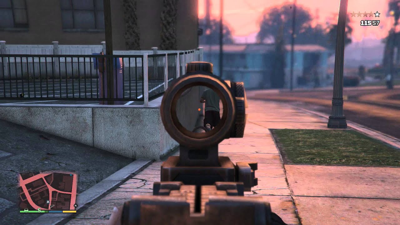 Gta 5 How To Find The Gun Shop Youtube