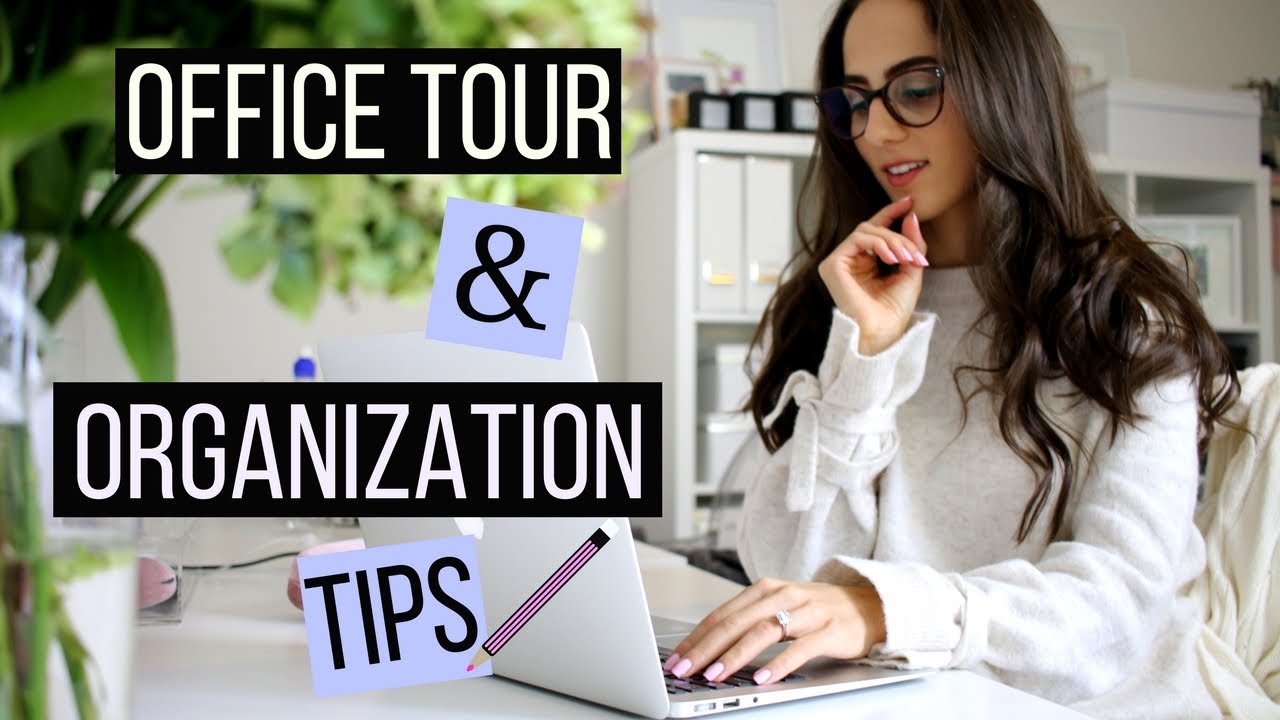 How To Create Your DREAM Study Space | Office Tour + Organization Tips ...