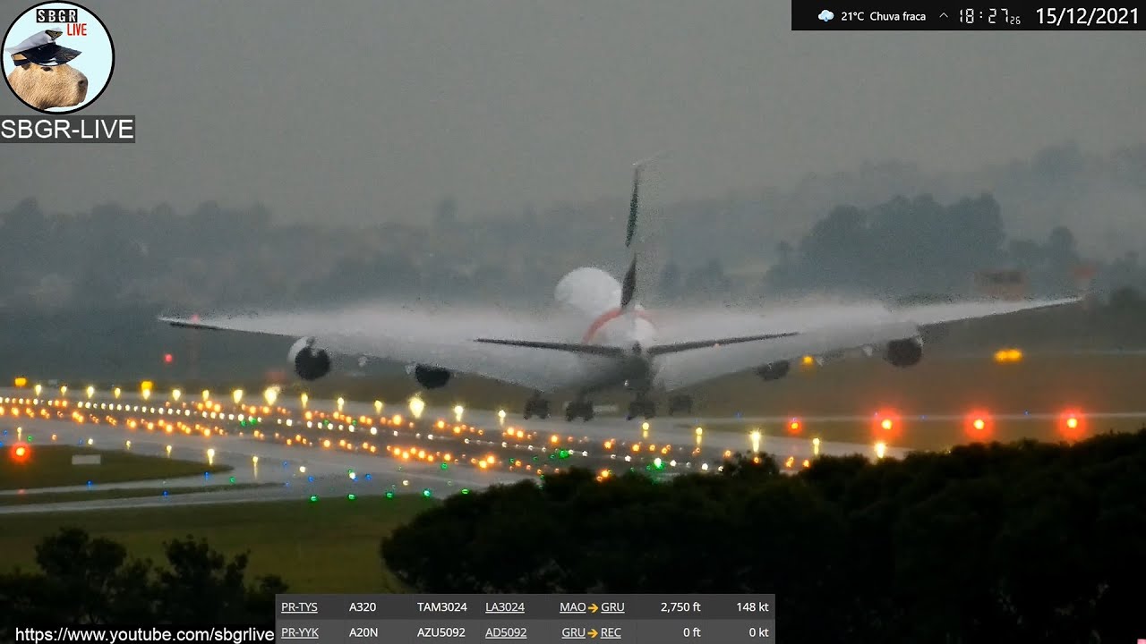 SBGR LIVE 4K - Transmitida 15/12/2021(dia) o link da live atual está na ...