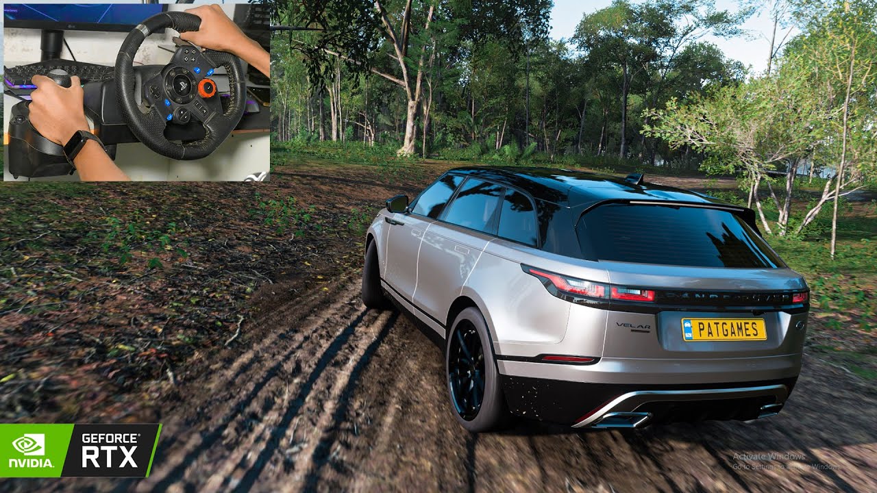 RANGE ROVER DRIVE IN MUD FULL OFFLOADING Logitech G29 - YouTube