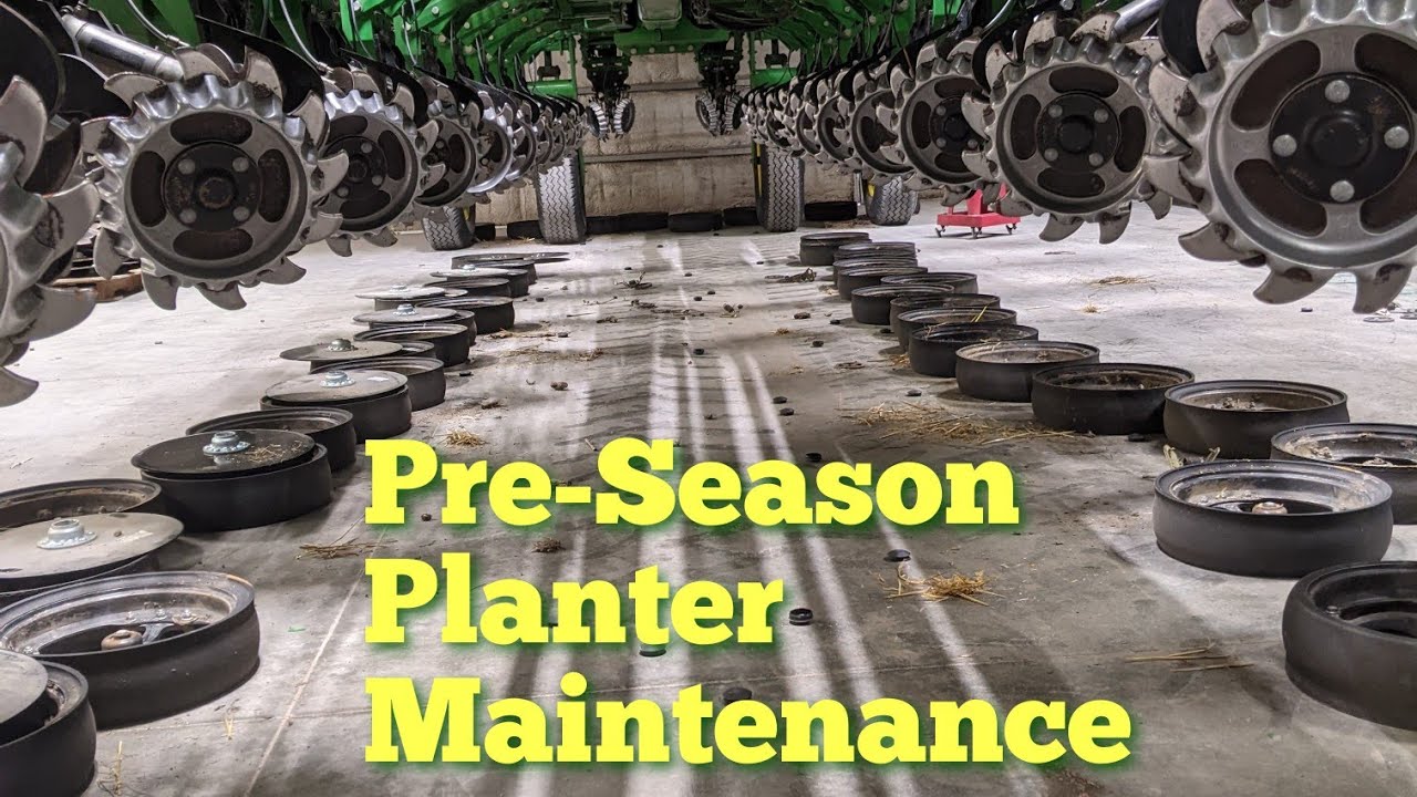 Pre-Season Planter Maintenance with Precision Planting - YouTube