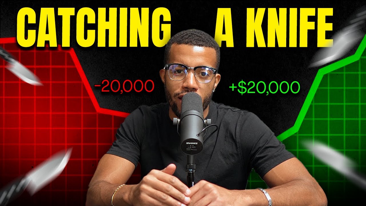 Catching a Knife with these Steps (Easy Strategy) Day Trading - YouTube