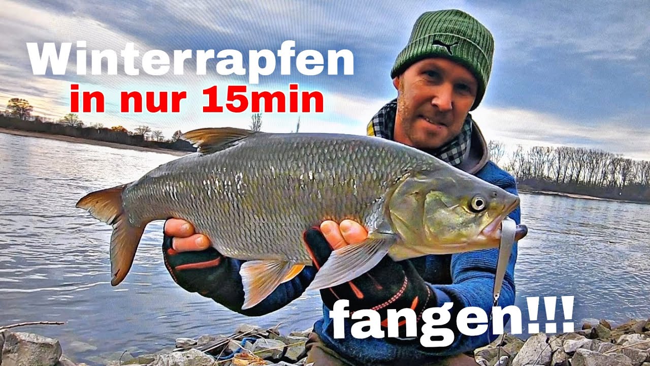 Winter Rapfen in nur 15 Minuten fangen! - YouTube