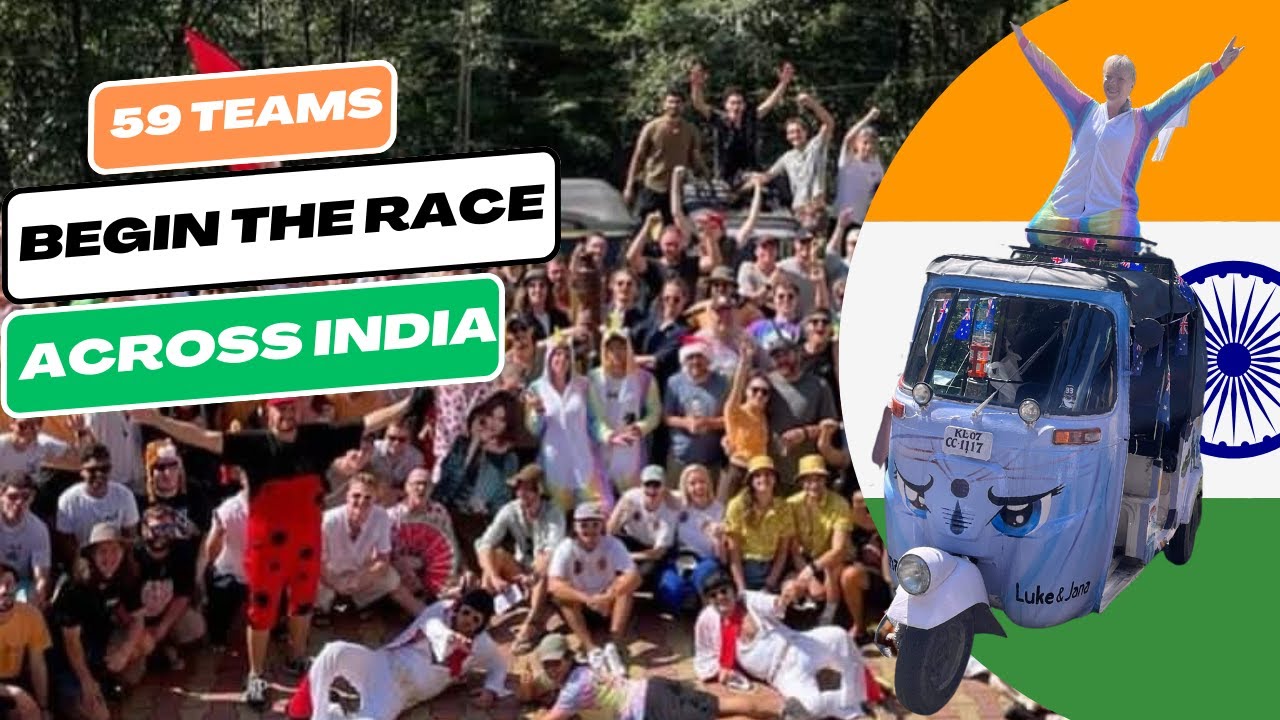 We officially begin Day 1 in our Tuktuk - Rickshaw Run 2023 - YouTube