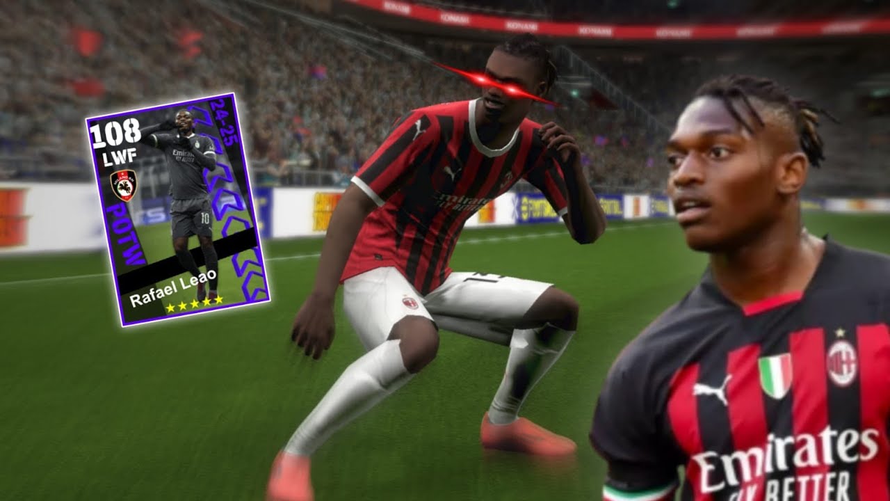 Free UCL Rafael Leao is a beast 😈 | Efootball | Shadow Gaming - YouTube