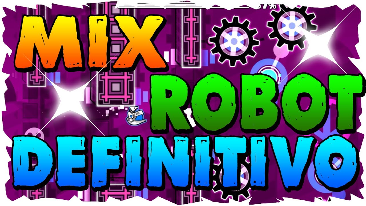 TODOS LOS NIVELES de ROBTOP con el ROBOT!!! - Geometry Dash 2.01 ...