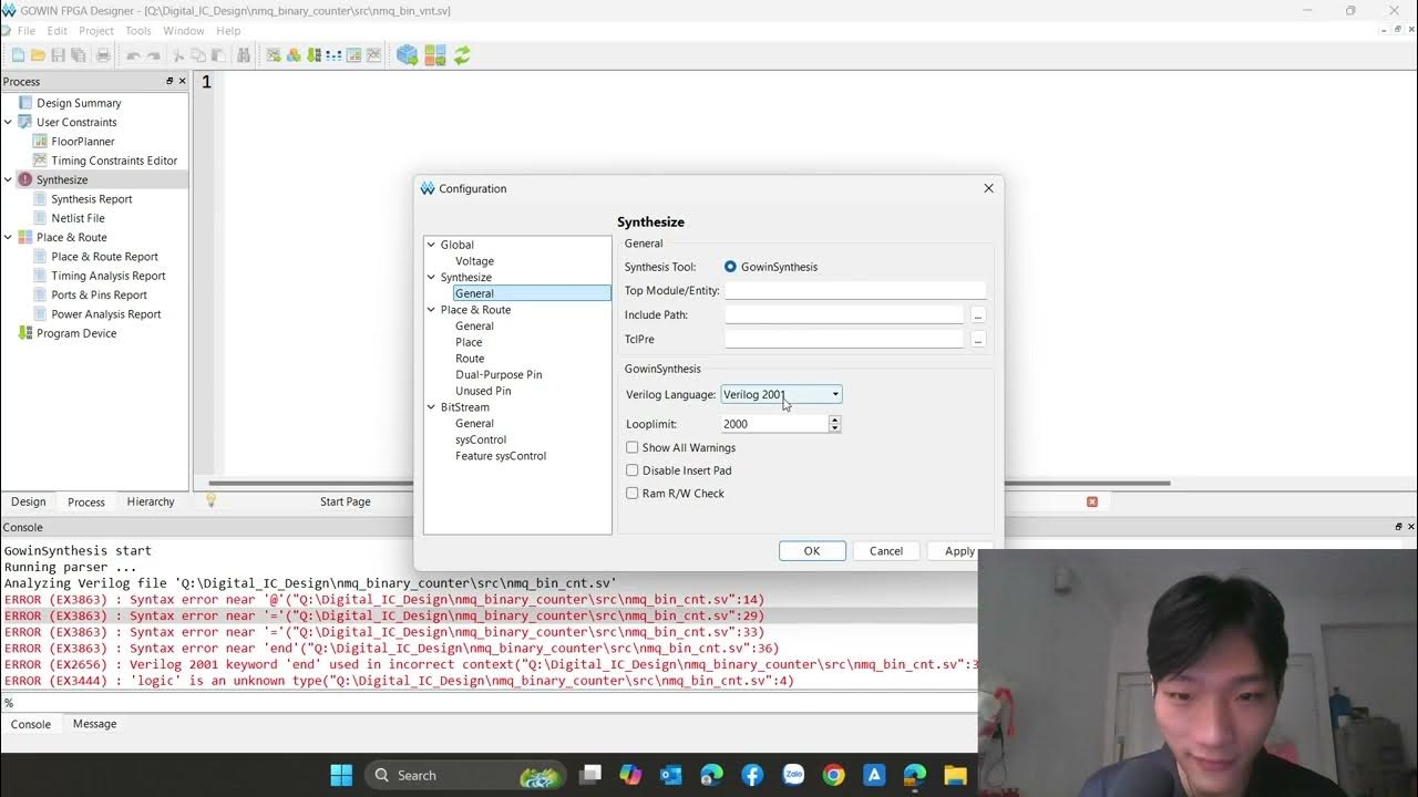 HƯỚNG DẪN 1 - Sử dụng phần mềm Gowin EDA với Sipeed Tangnano 9K FPGA - YouTube