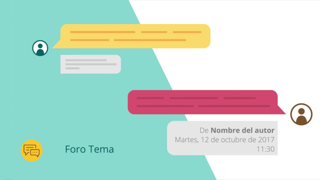 Definición y tipos de foros en EXIA - YouTube