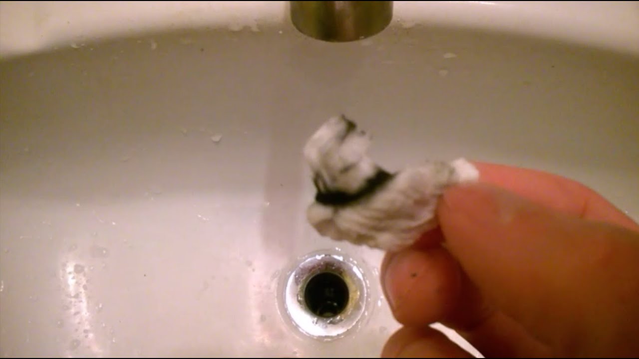 Mildew inside faucet - YouTube