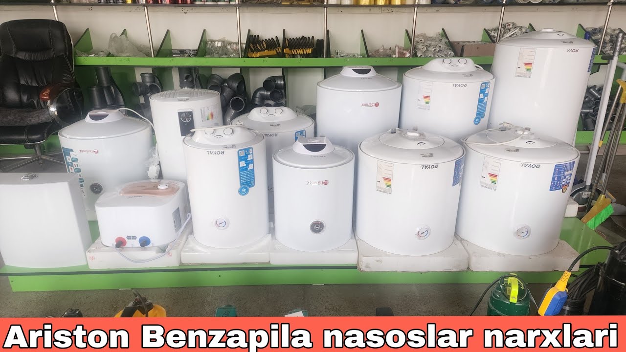 Aristonlar narxlari ☎️958995595 | Benzapila Suv nasoslar narxlari - YouTube