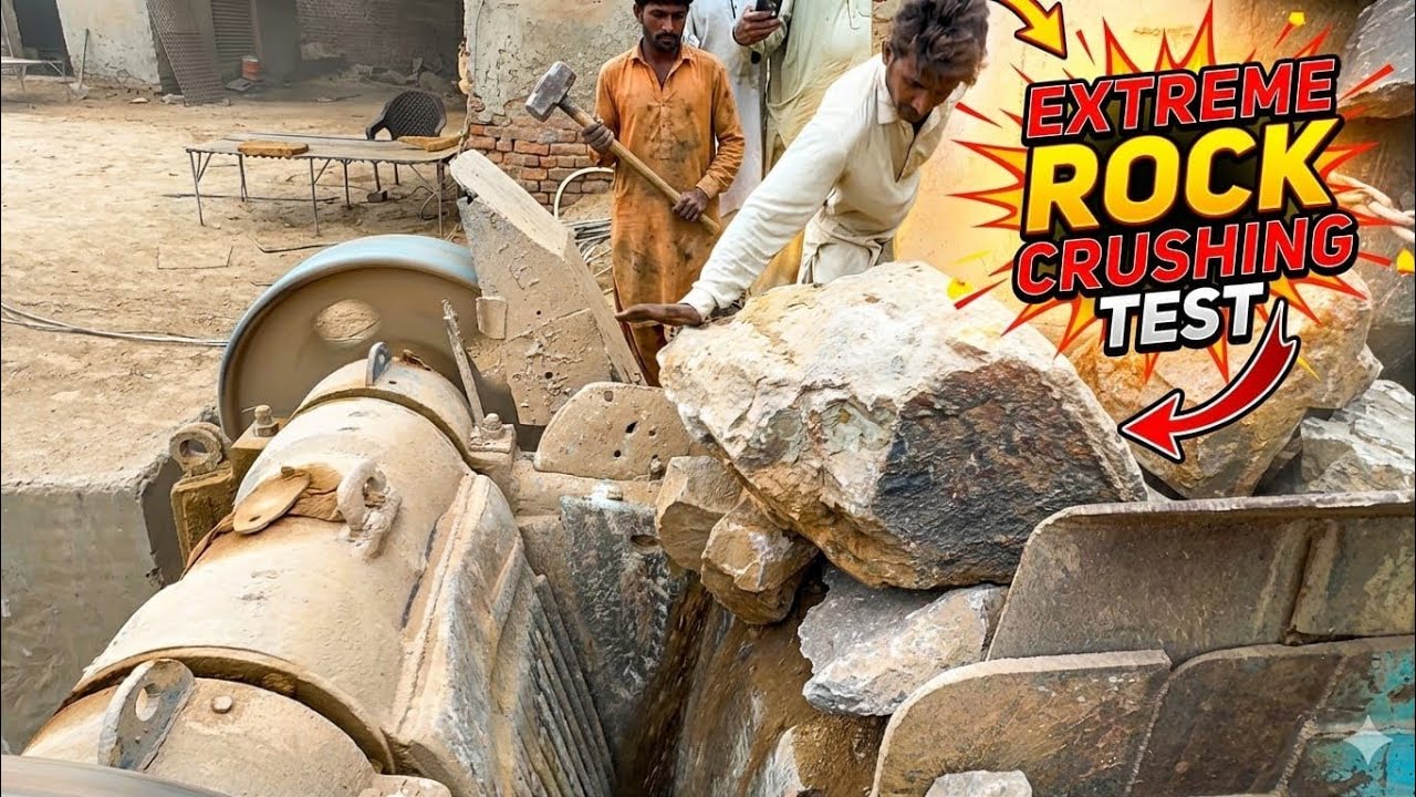 EXTREME Rock Crusher Machine for Construction — Heavy Equipment ...