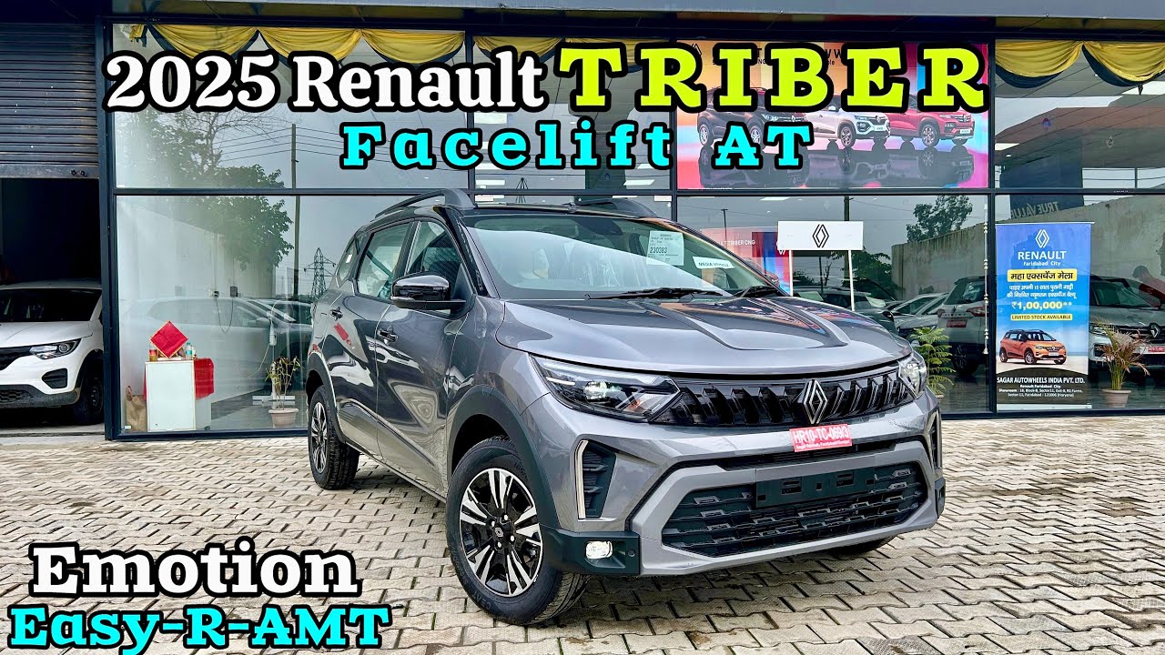 Renault new Triber Emotion AT Dual Tone ️ Renault Triber Facelift 2025 ...