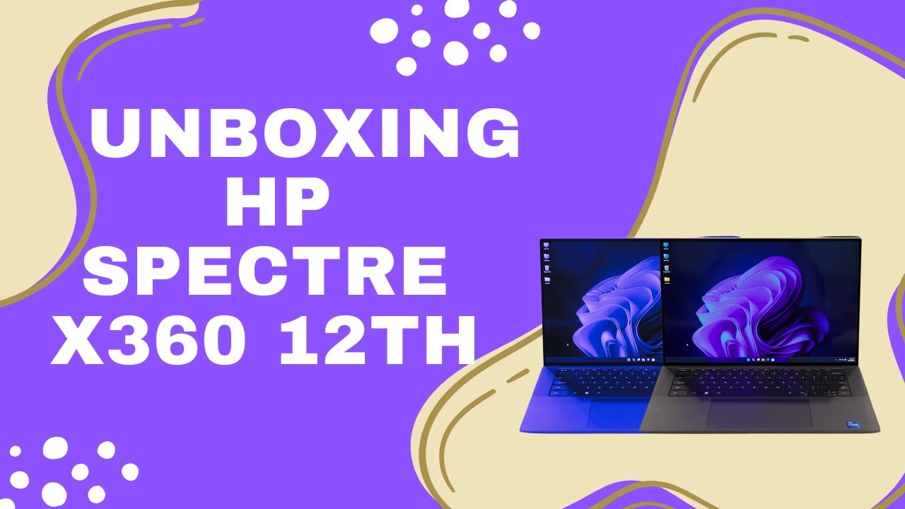 Unboxing HP specter x360 12th Gen Review Box Pack Laptop - YouTube