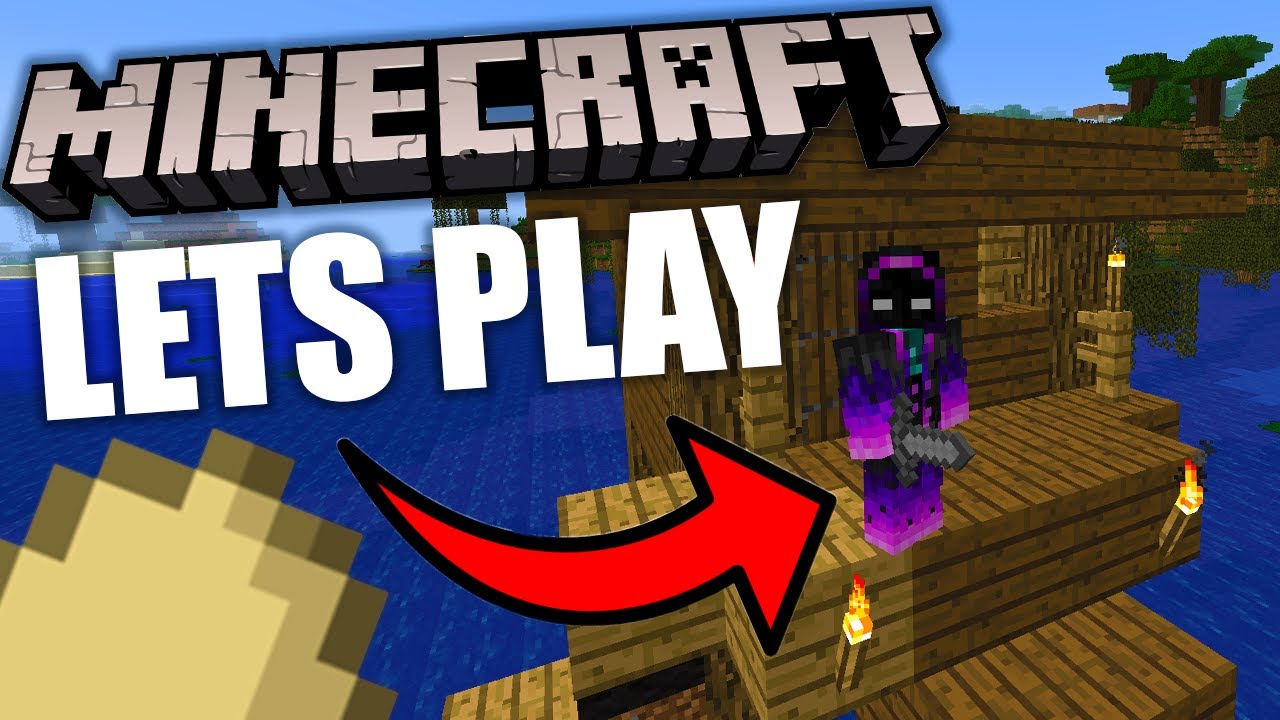 WITCHES HUT!! - Minecraft Lets Play #1 - EggCraft - YouTube