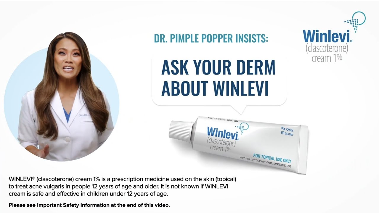 Struggling With Breakouts? See a Derm and ask about WINLEVI® - YouTube