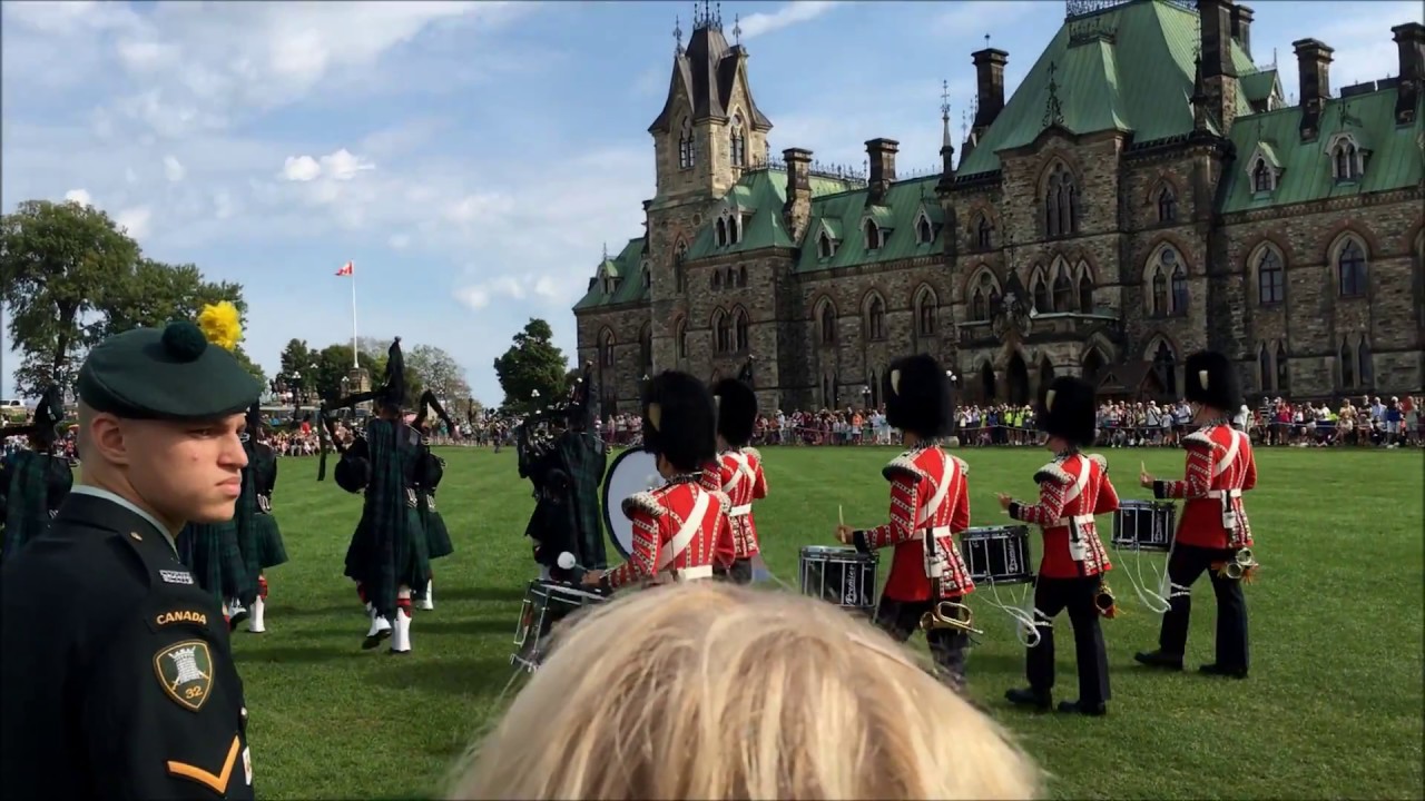 Changing of Guards Ceremony Ottawa - YouTube