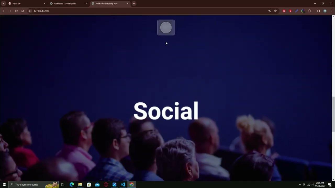 Creating an Animated Navigation Bar with HTML, CSS, and JavaScript ...