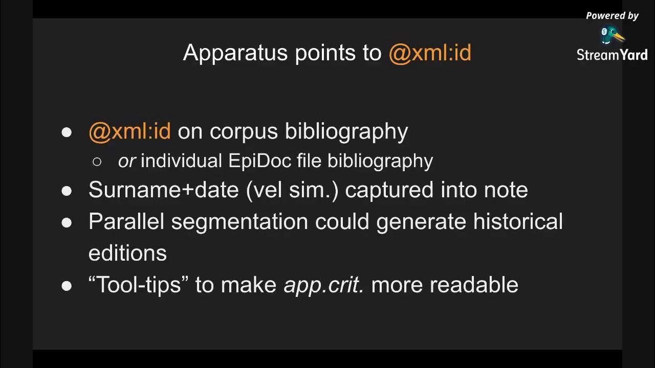 EpiDoc Tutorials: Bibliography - YouTube