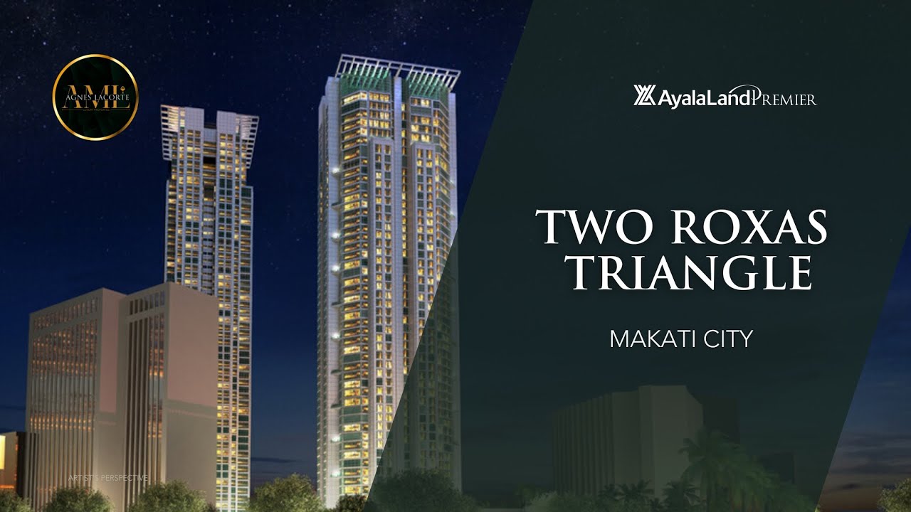 Luxury Living: 3-Bedroom Condo in Two Roxas Triangle Makati City - YouTube