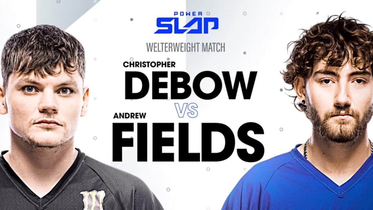 DEBOW vs FIELDS - Welterweights | Power Slap Wednesdays - YouTube