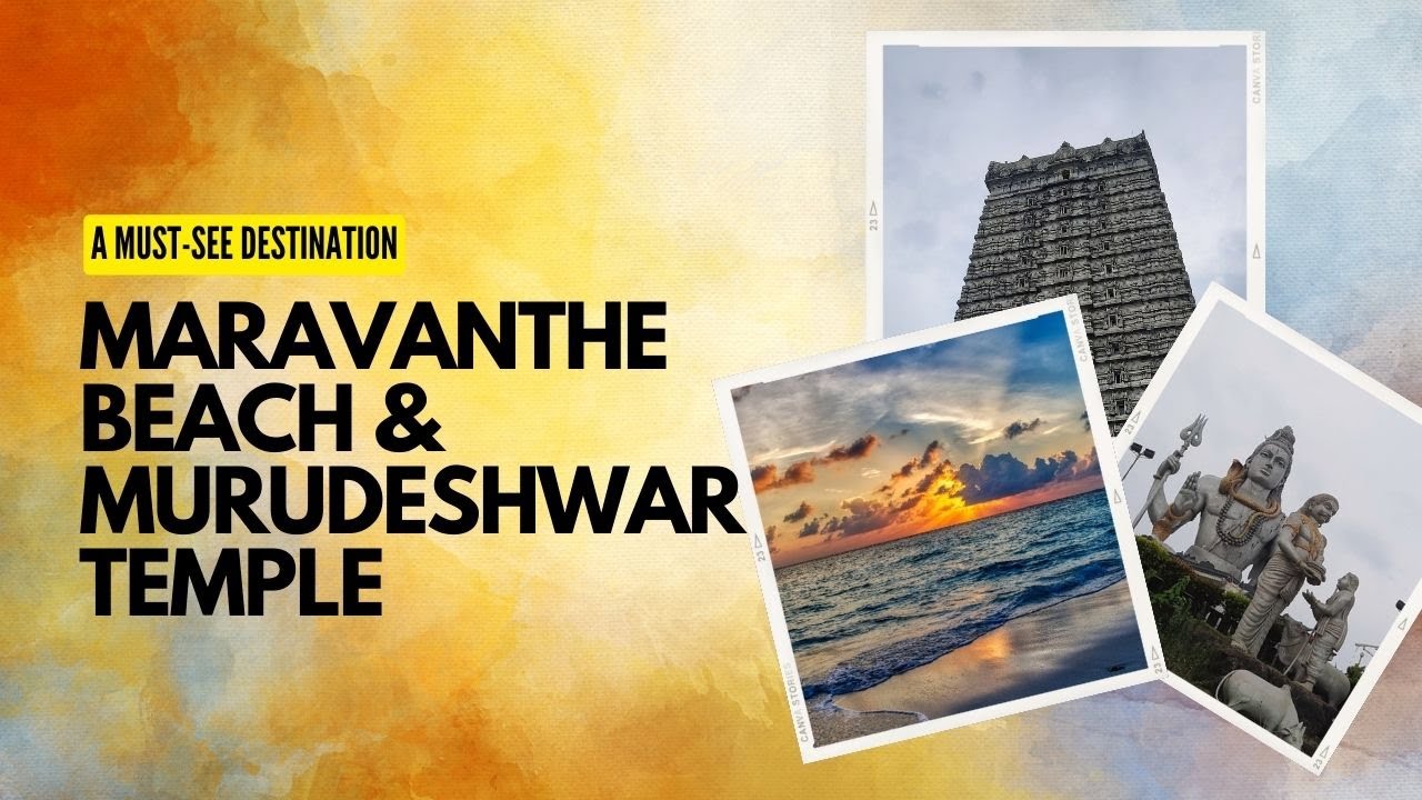 Maravanthe Beach & Murudeshwar Temple A Must-See Destination - YouTube
