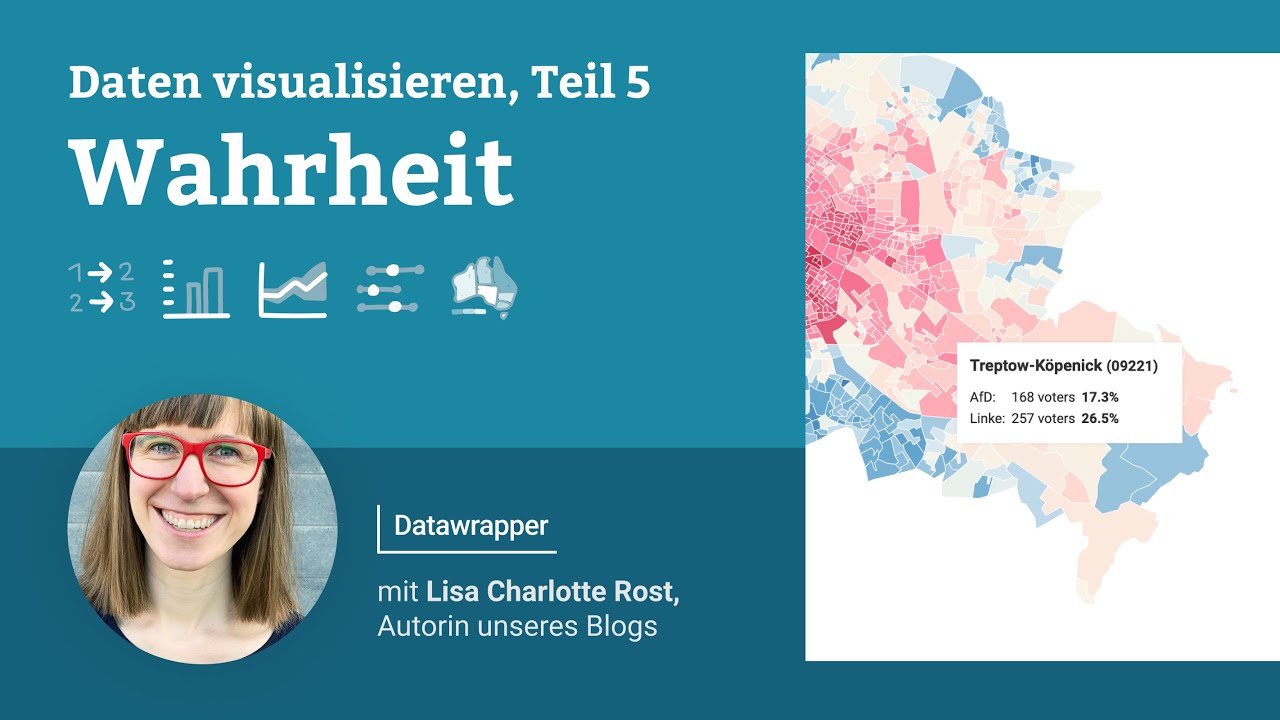 Wie visualisiert man Daten nuanciert und ehrlich? Daten visualisieren ...