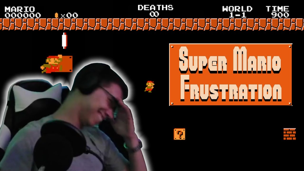 Super Mario FRUSTRATION!!! - Twitch Highlights - YouTube
