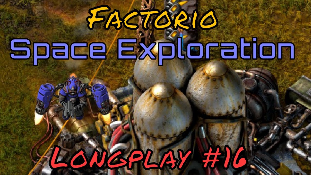 Factorio Space Exploration Longplay #16 - More ???!, Automating ...