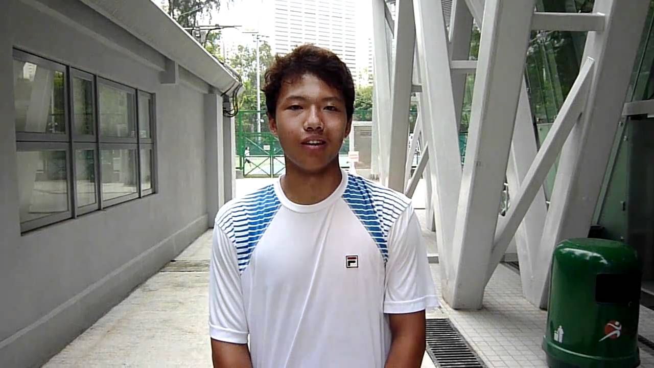 Brian Yeung talks to Young Post after his defeat in Boy's singles final ...