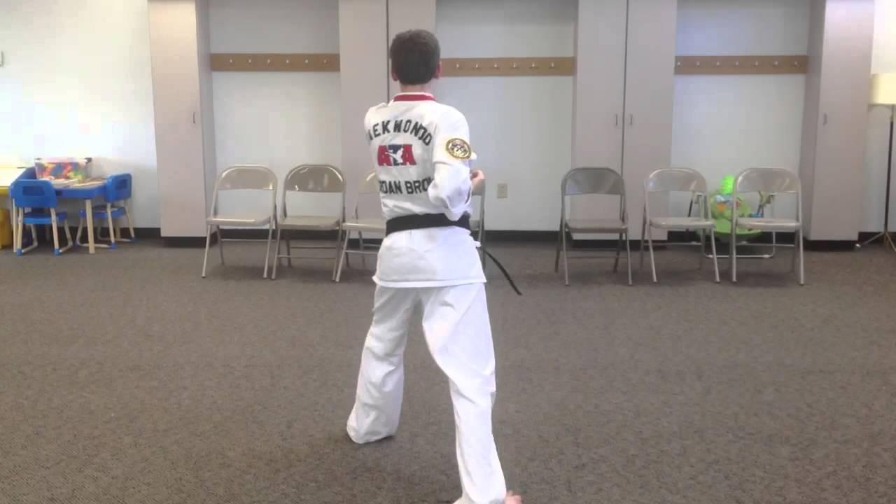 White Belt Form - YouTube