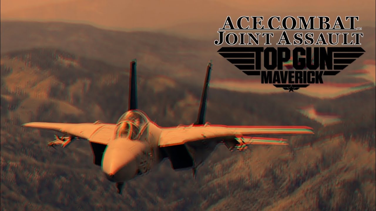 Ace Combat X² Joint Assault × Top Gun Maverick - F-14 TGM vs Varcolac ...