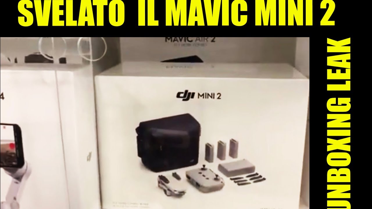 MAVIC MINI 2 | UN UTENTE HA FATTO IL PRIMO UNBOXING? VE LO FACCIO ...