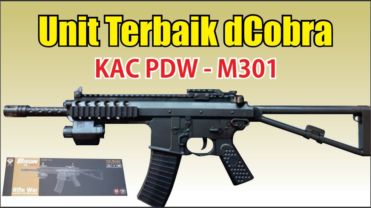 Mainan Senjata - Unit terbaik dCobra, KAC PDW Bison - YouTube