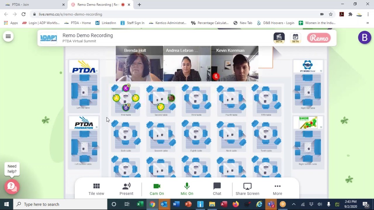 Virtual Lounge Demo - YouTube
