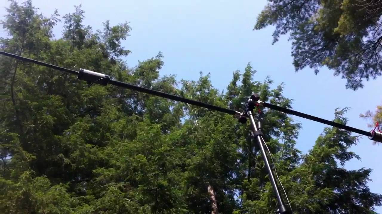 Buddipole portable ham antenna - YouTube