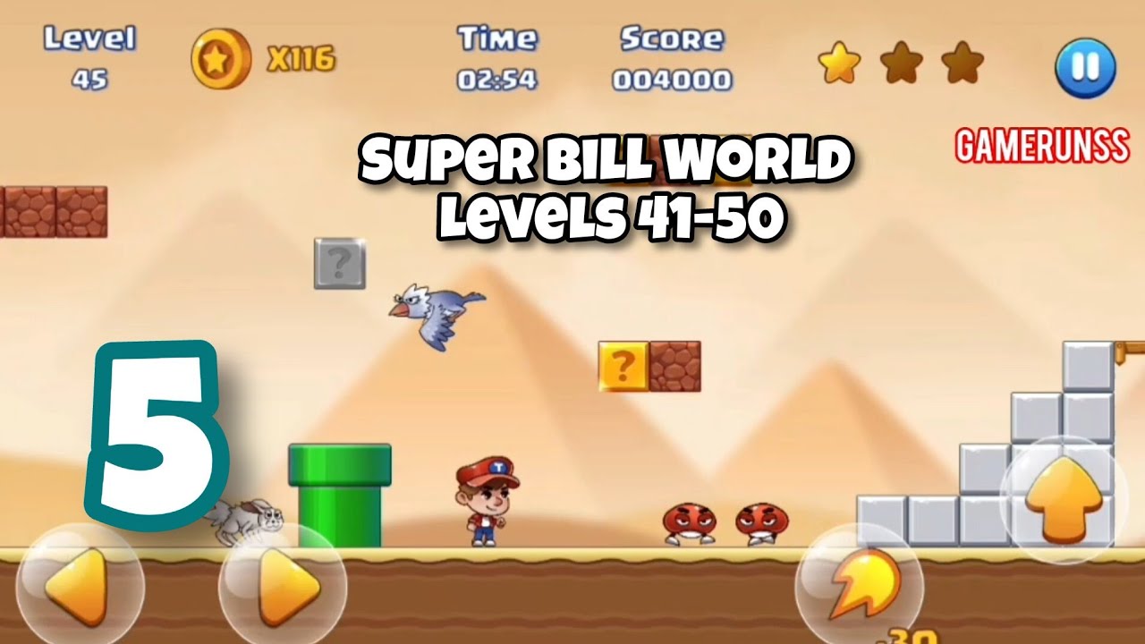 Super Bill World: Fun Adventure - Gameplay Walkthrough Android Part 5 ...