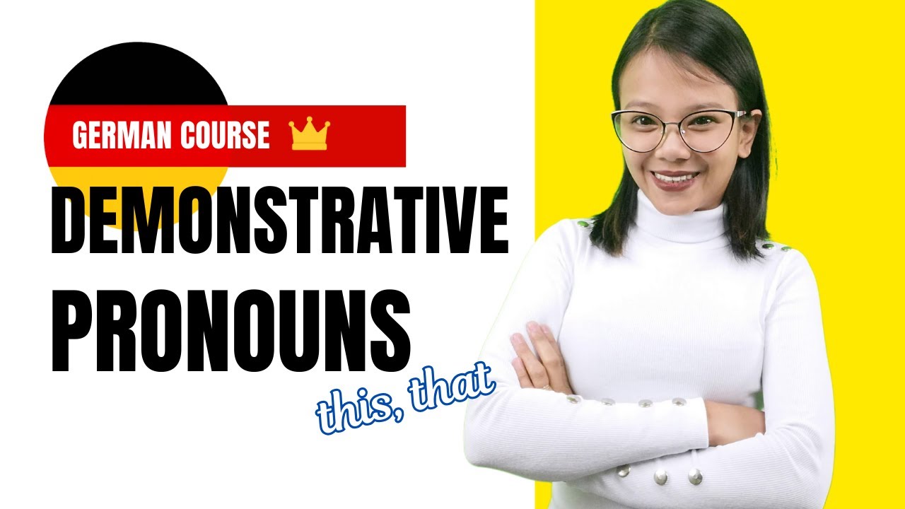 German Course: This & That in German — Demonstratives (dieser/jener ...
