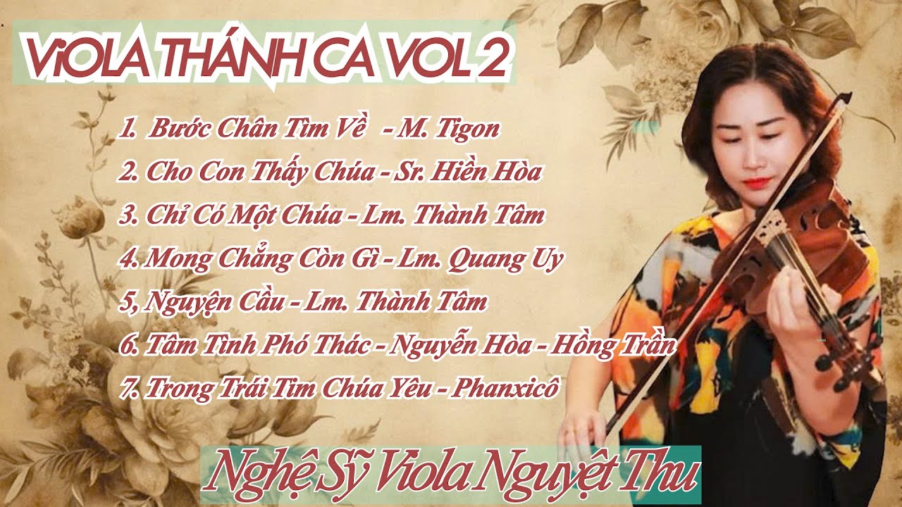 Viola Hymns Vol 2 - International Viola Artist Nguyet Thu. # ...