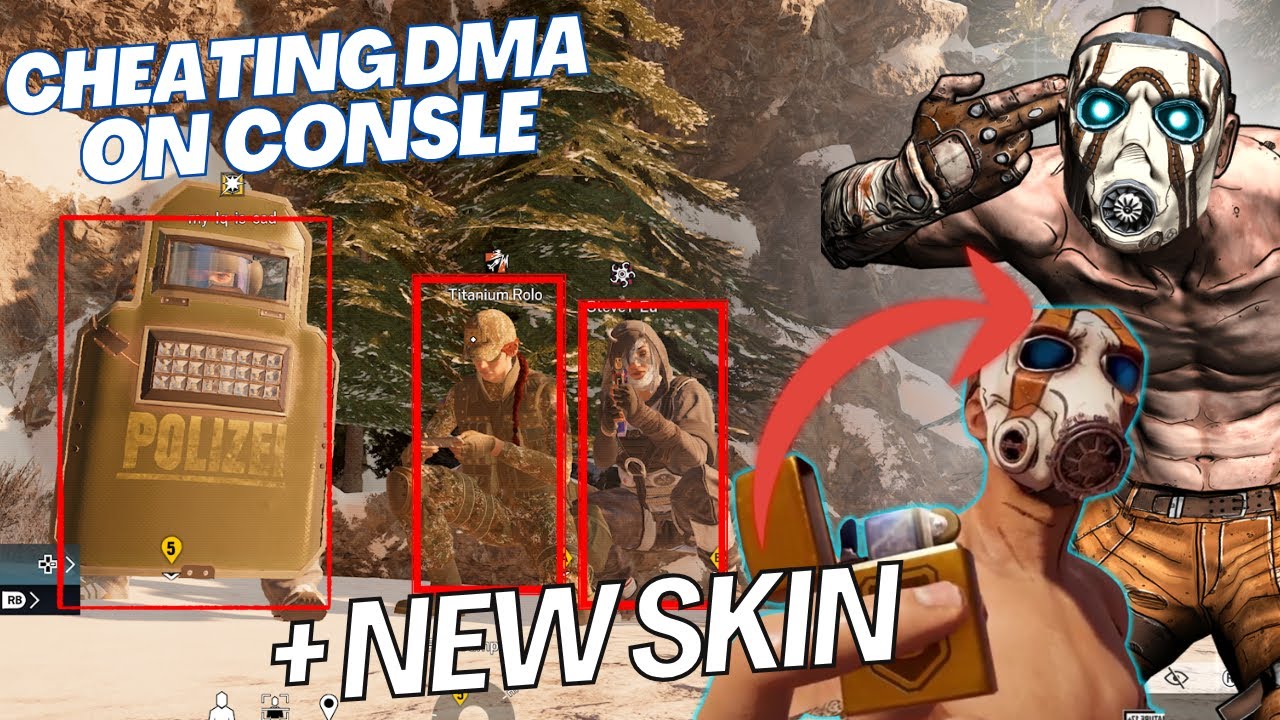 PC cheats now on console + new skin (R6 Siege news) - YouTube