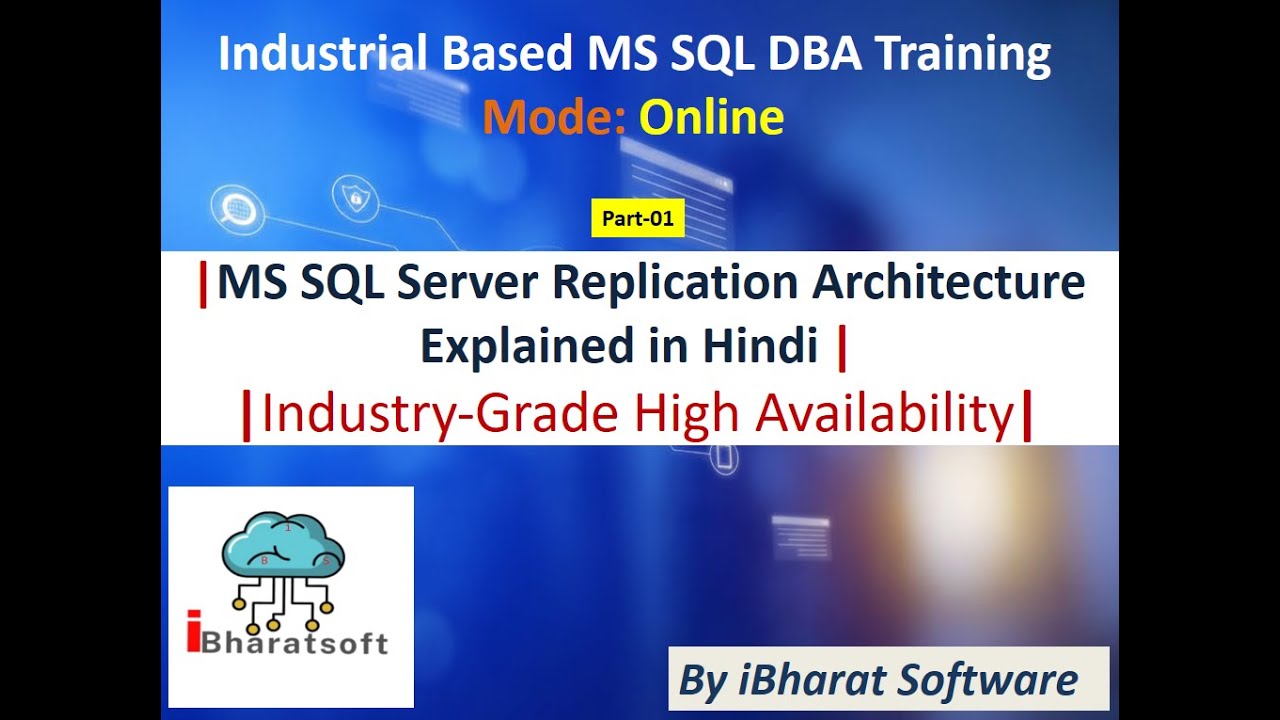 MS SQL Server Replication Architecture Explained in Hindi | Industry ...