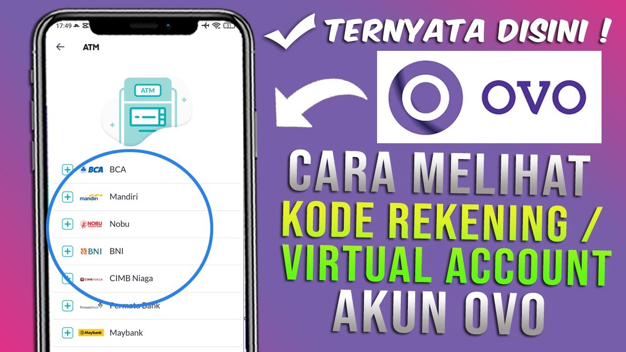 Cara Mengetahui Kode Bank di Akun OVO - YouTube